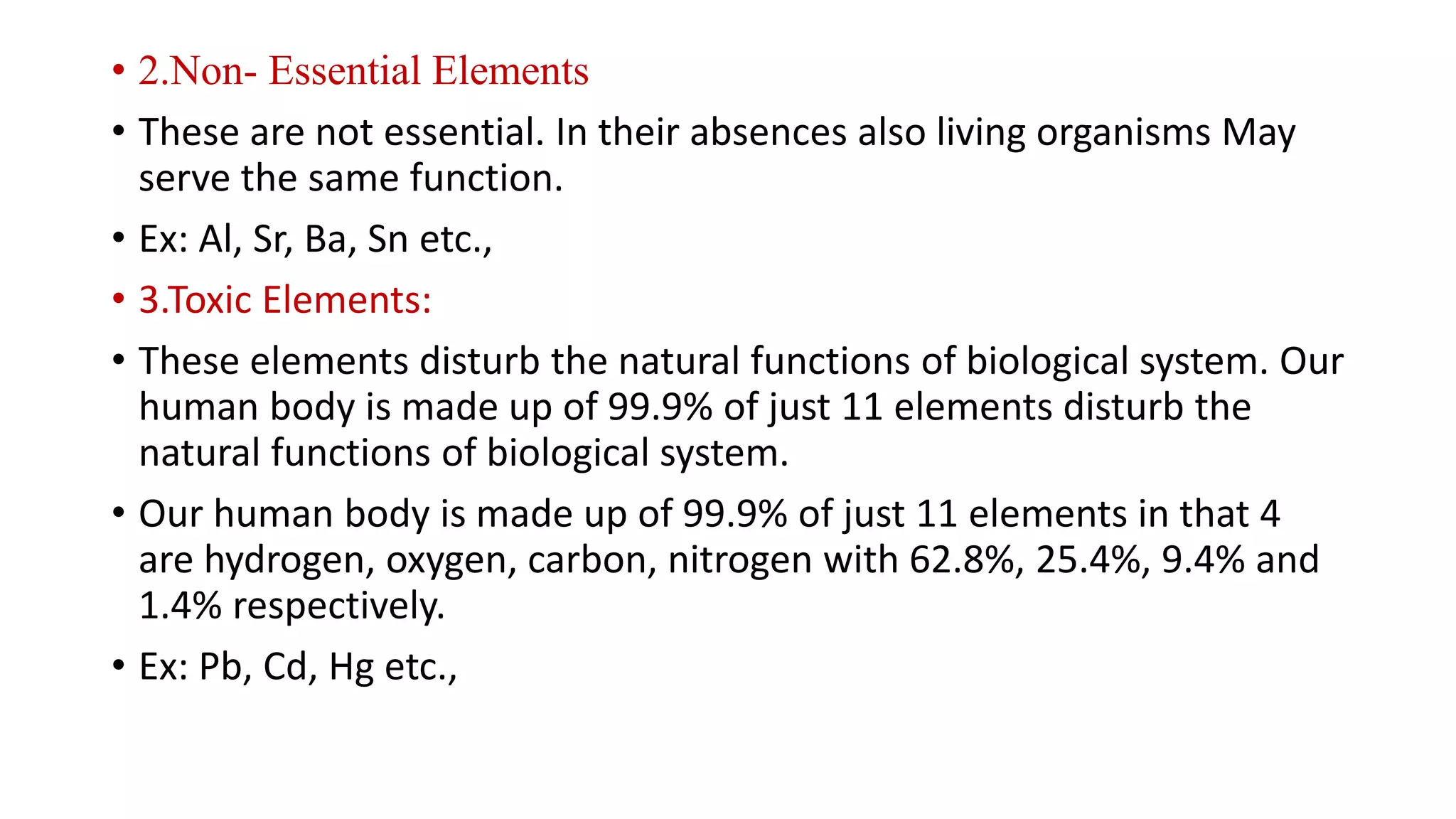 Ppt bioinorganic chemistry by dr.seema pattanshetti | PPT