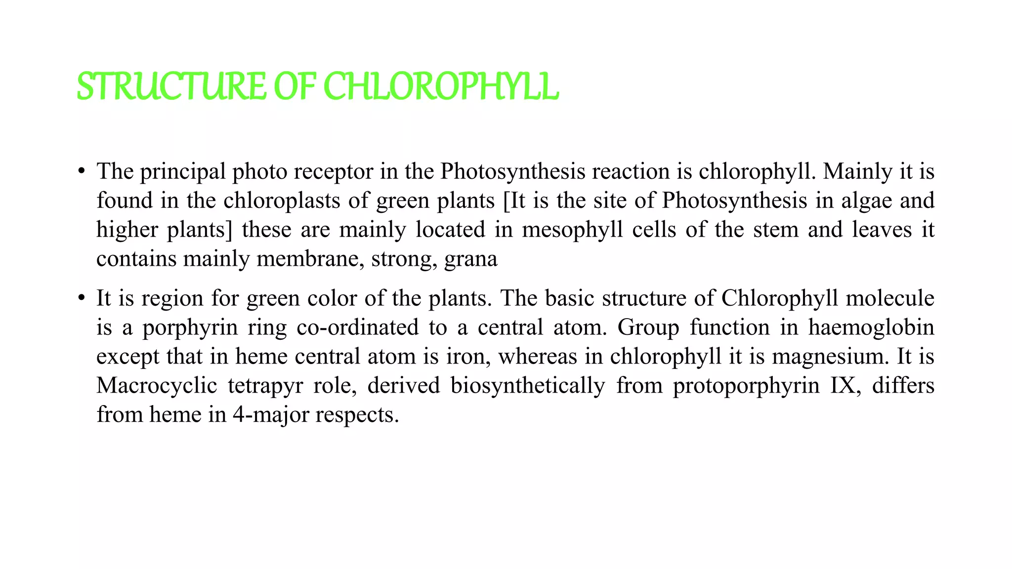 Ppt bioinorganic chemistry by dr.seema pattanshetti | PPT | Chemistry ...