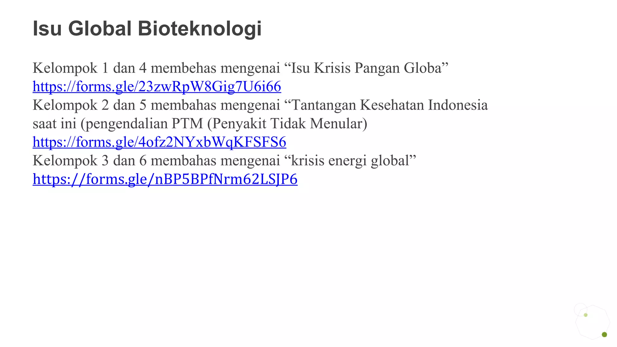 PPT biotek | PPT