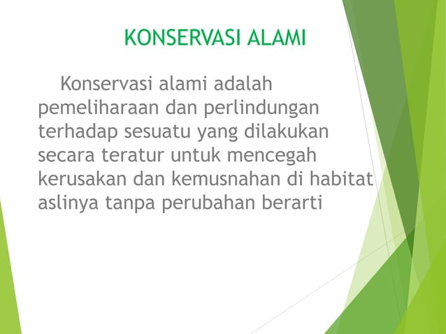 Ppt biologi kelompok 4 (konservasi) | PPTX