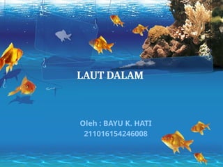 PPT BIOLOGI LAUT.UNIVERSITAS MUARA BUNGO | PPTX