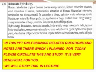 Ppt biomass latest updated 20 3 2019 | PPT