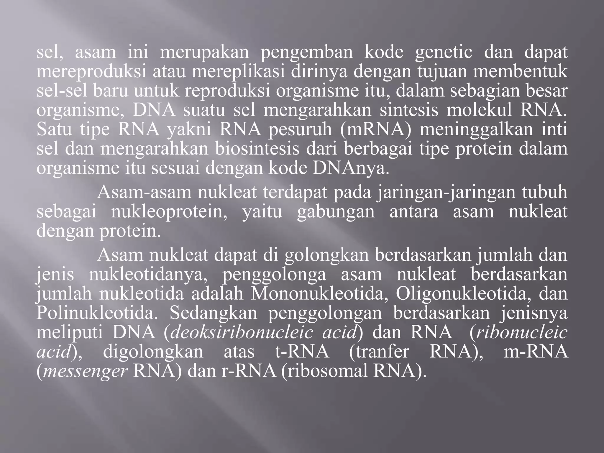 Komponen Penyusun Sel [Biologi] | PPTX