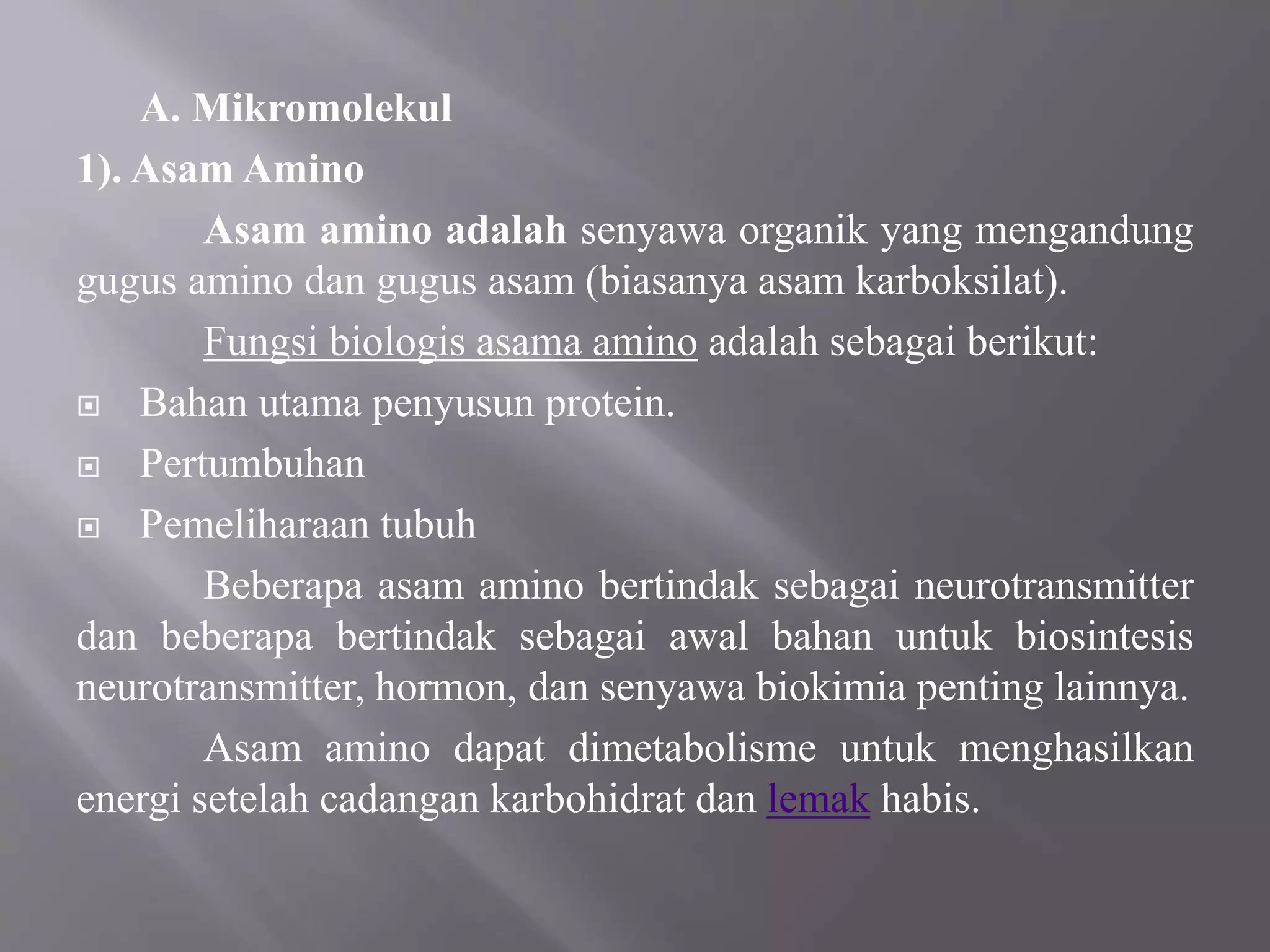 Komponen Penyusun Sel [Biologi] | PPTX