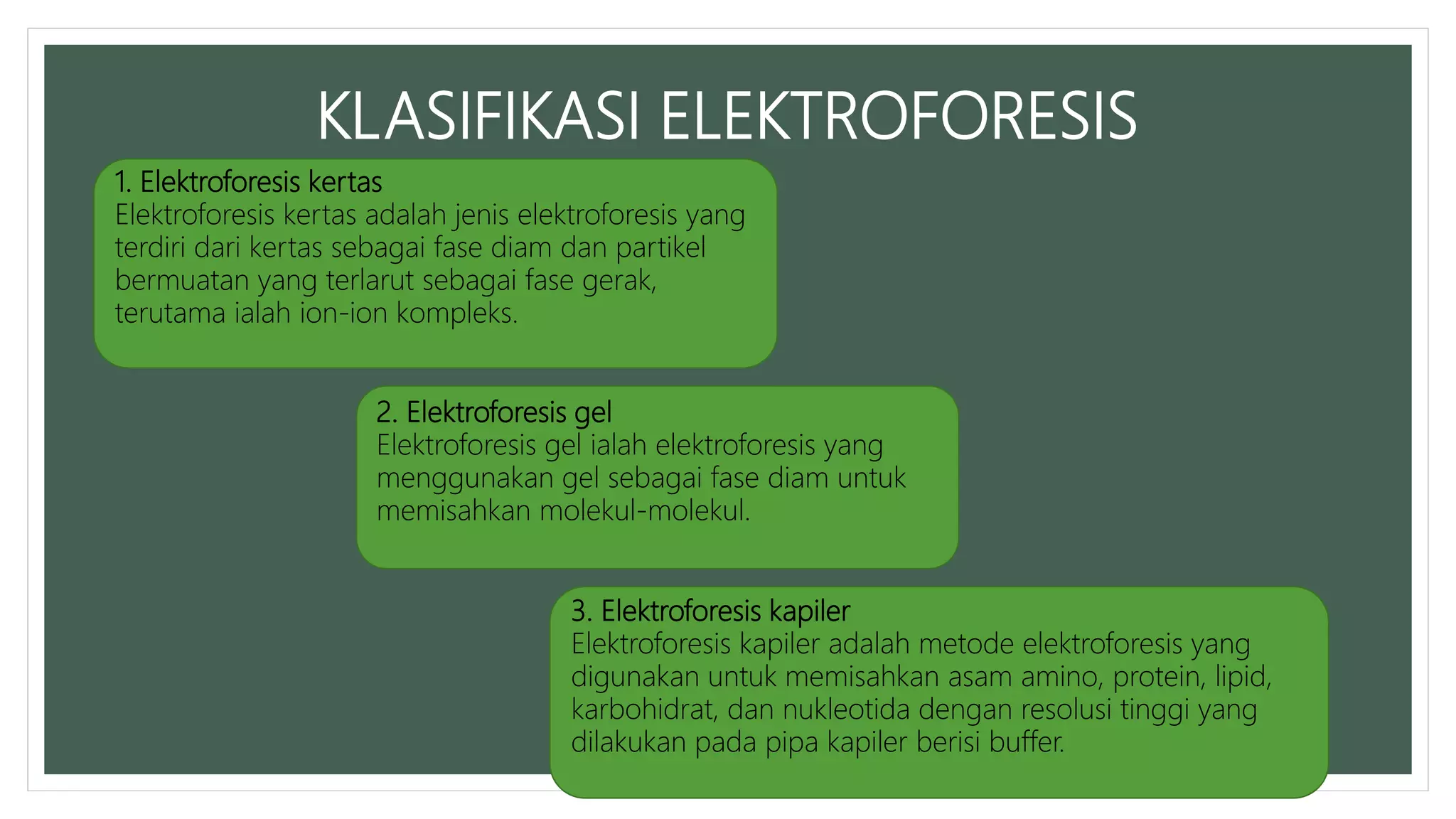 Ppt bioteknologi ELEKTROFORESIS | PPTX