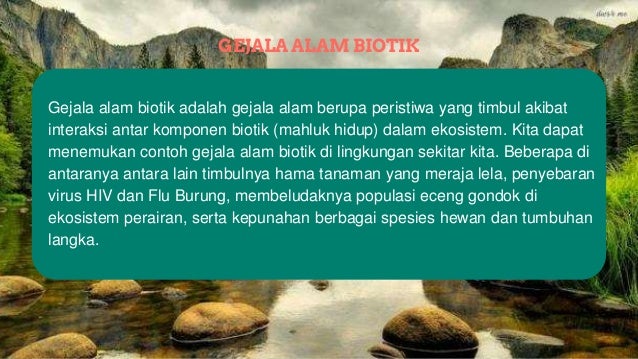 PPT Biotik dan Abiotik | PPTX