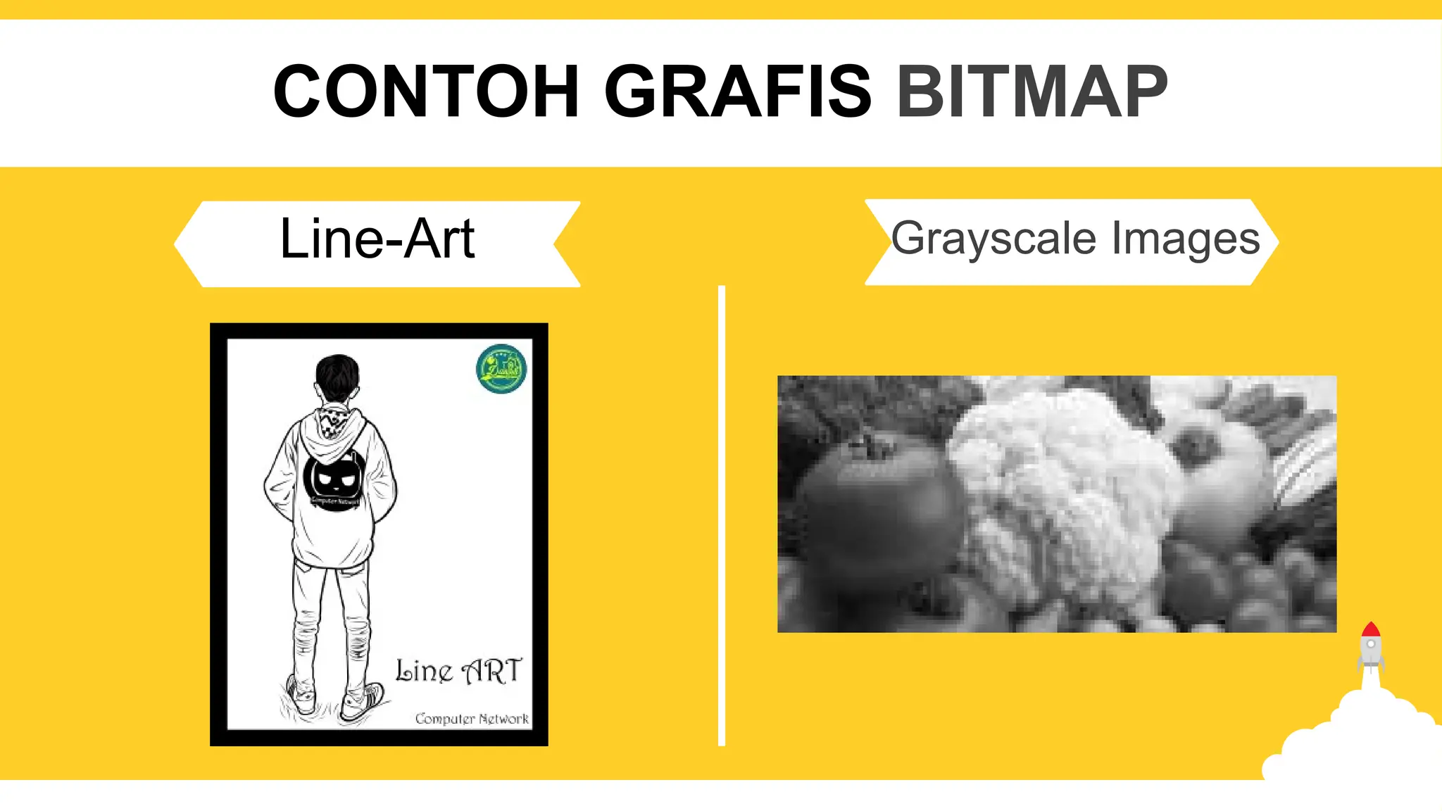 perbedaan antara grafis vektor dengan bitmap | PPT