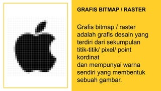 perbedaan antara grafis vektor dengan bitmap | PPT