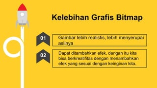 perbedaan antara grafis vektor dengan bitmap | PPT
