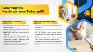 bimbingan dan konseling sekolah dasar Bk | PPT