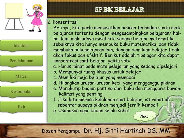 Ppt bk belajar | PPT