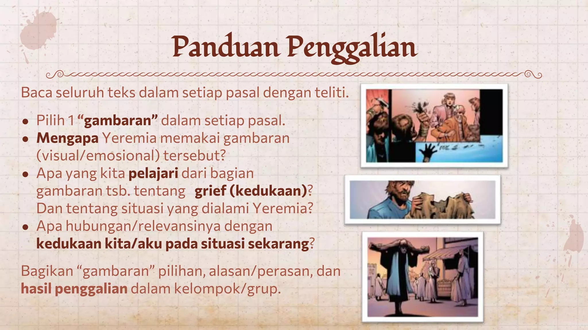 Training Bedah Kitab Ratapan | PPT