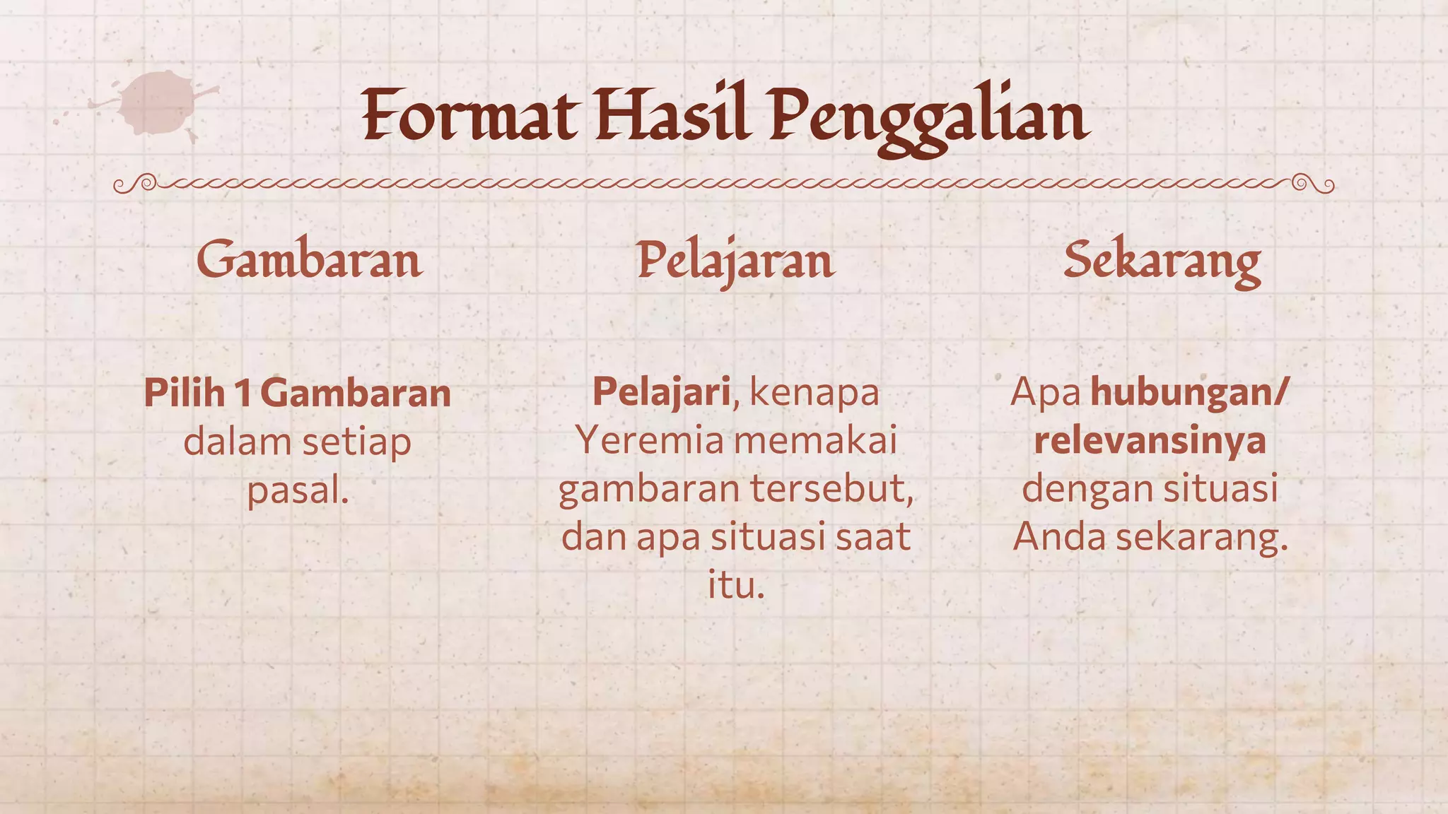 Training Bedah Kitab Ratapan | PPT