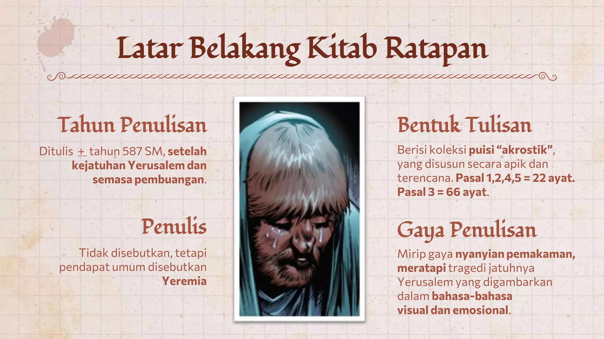 Training Bedah Kitab Ratapan | PPT