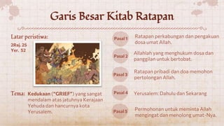 Training Bedah Kitab Ratapan | PPT