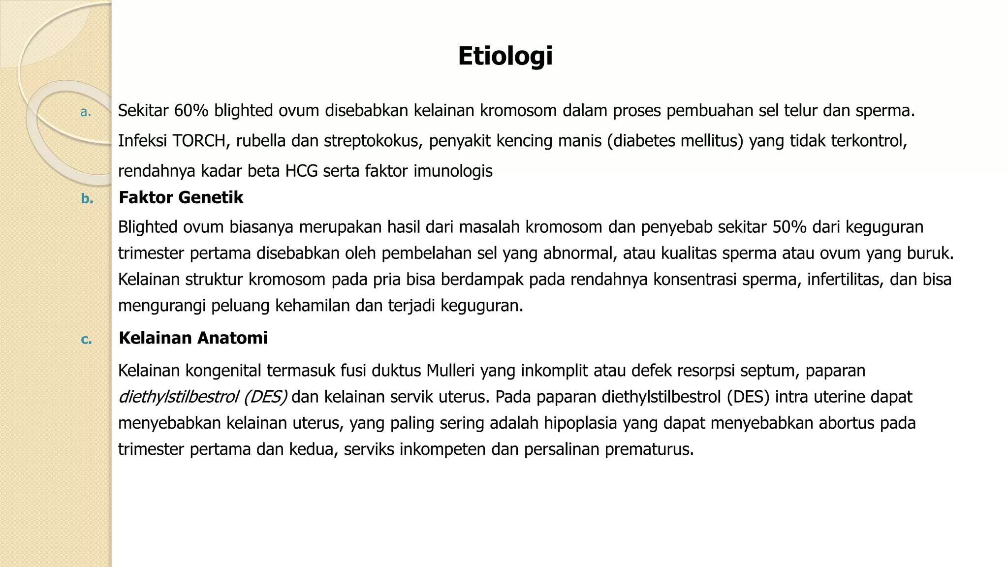 Ppt blighted ovum | PPTX