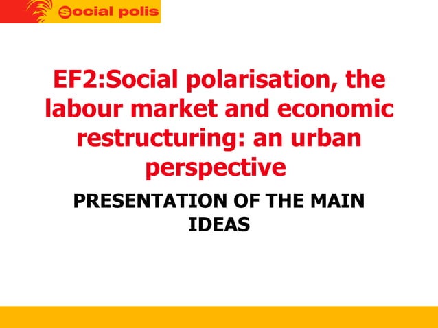 Social polarisation | PPT