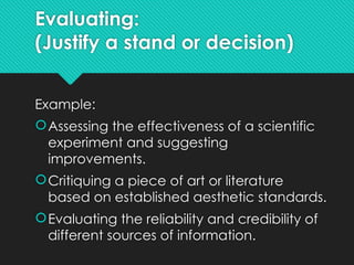 PPT Blooms taxonomy structuring the learning jourey.pptx