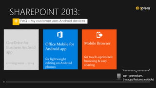 Testing Your Mobility in SharePoint 2013 | PPT