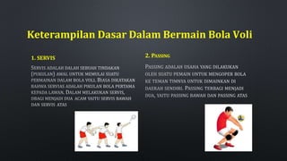 PPT PERMAINAN BOLA VOLI PASSING DAN PASSING ATAS.pptx