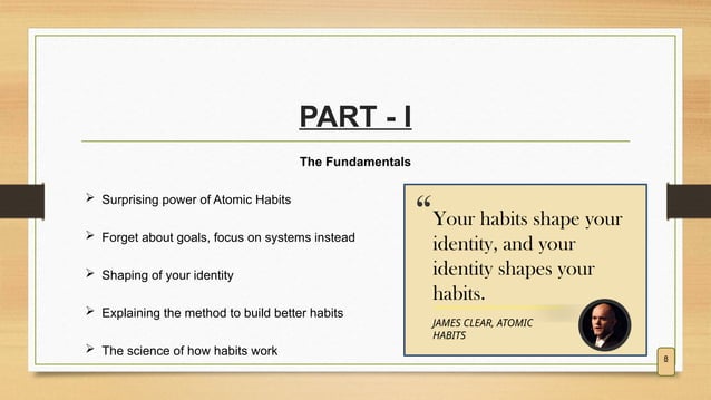 BOOK REVIEW - ATOMIC HABITS presentation .pptx