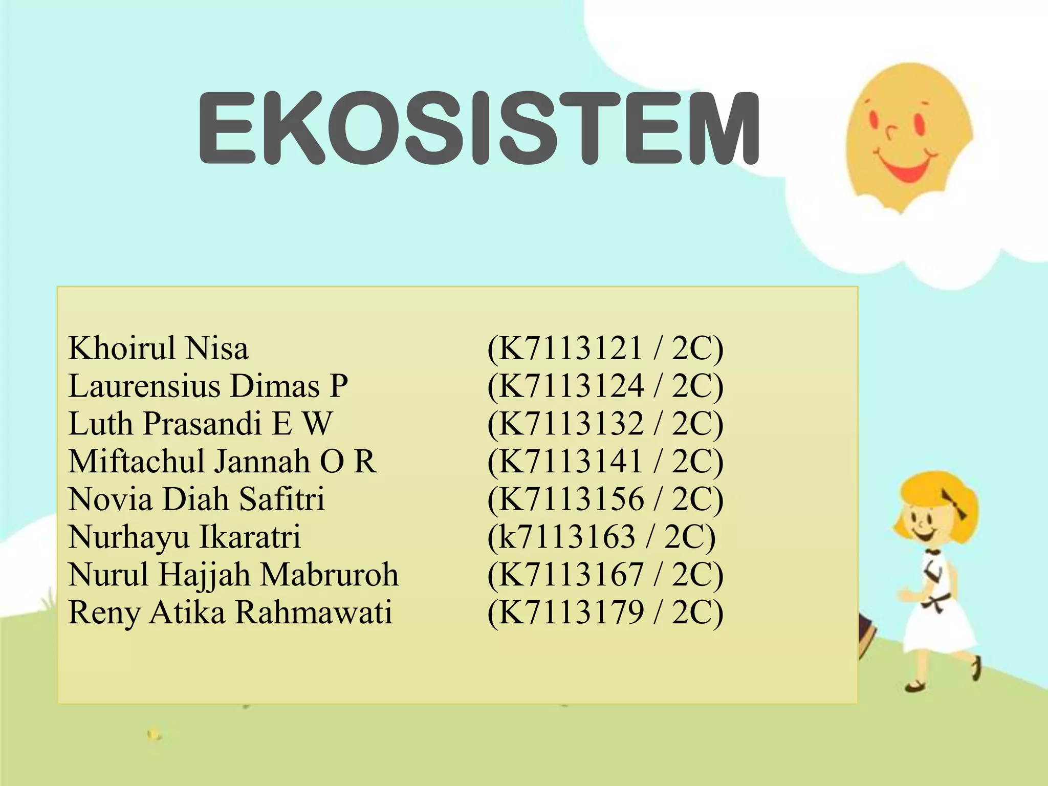 Kelompok Ekosistem | PPTX