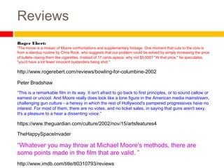 Bowling for Columbine 2017 | PPT