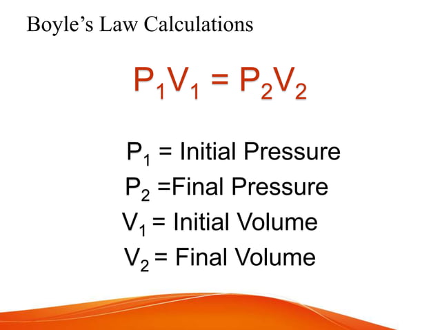 Powerpoint Presentation for Boyles law.. | PPT