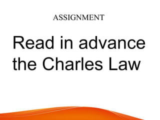 Powerpoint Presentation for Boyles law.. | PPTX