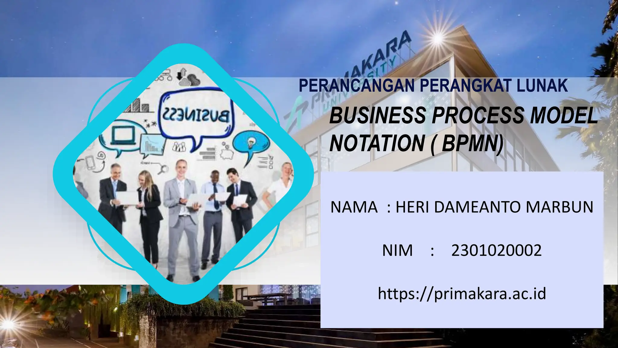 perancangan perangkat lunak ( BPMN ) | PPTX