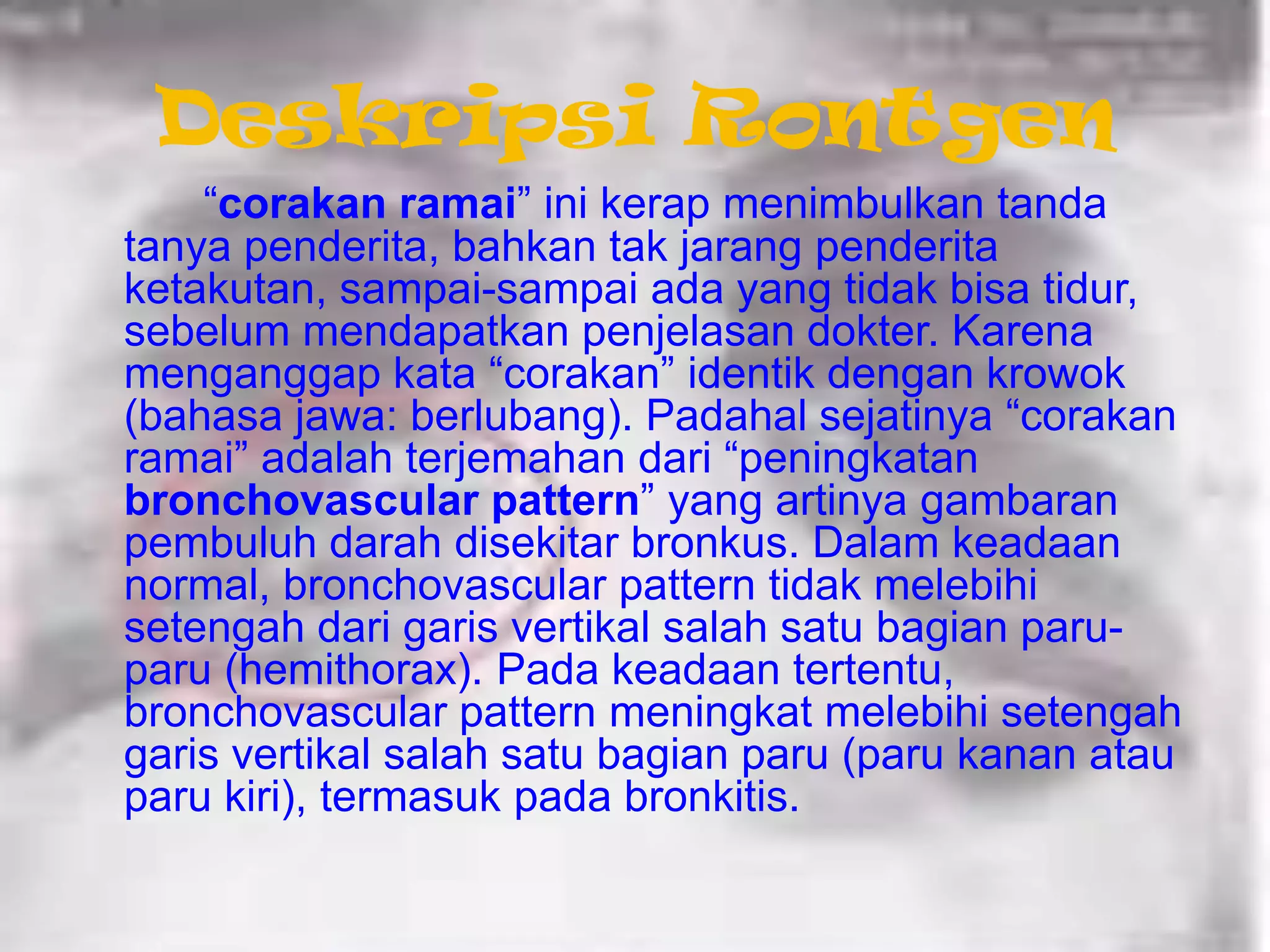 Ppt bronkhitis akut | PPTX