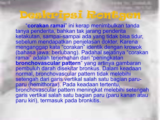 Ppt bronkhitis akut | PPTX