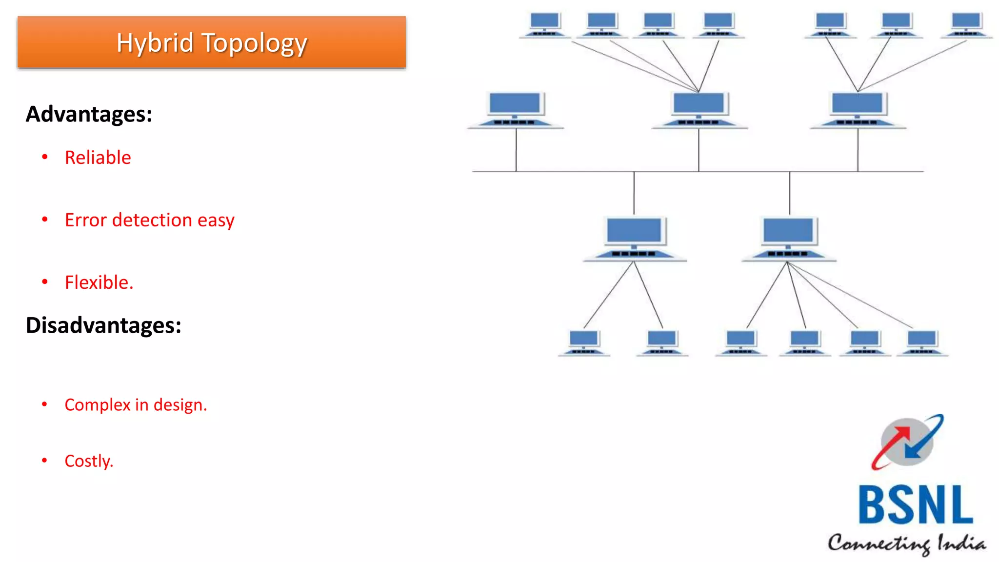Network Topology Bsnl Internship | PPTX