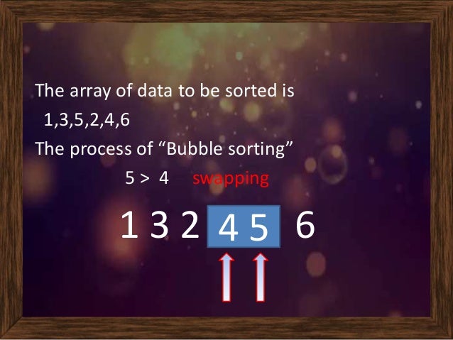 Ppt bubble sort