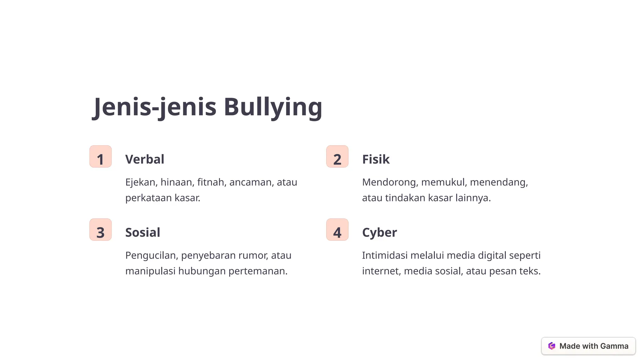 PPT BULLIYING DAN KEKERASAN PADA ANAK .pptx