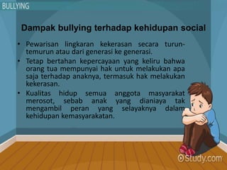 PPT Bullying - Power pont untuk belajar Bersama | PPTX