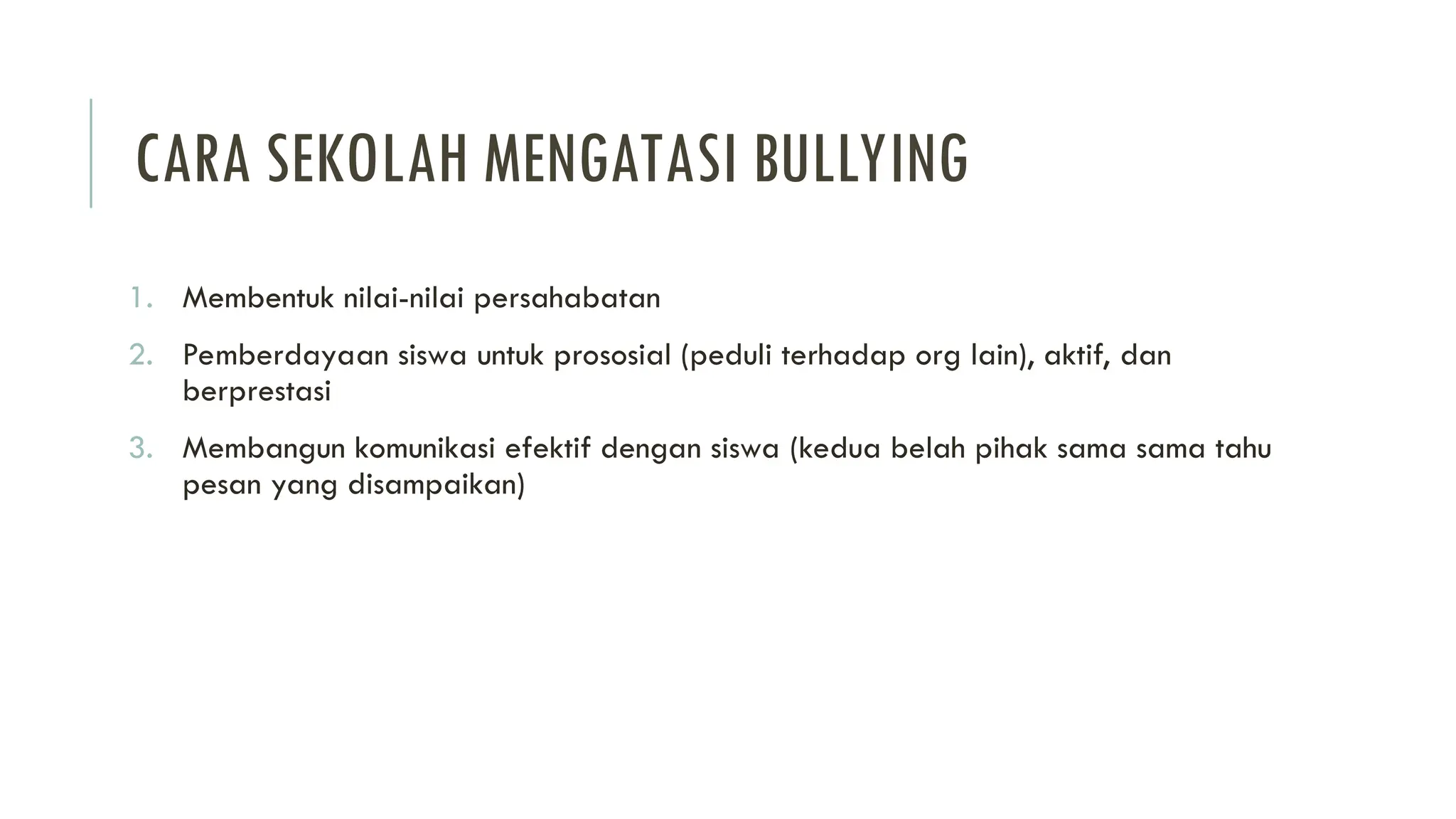 ppt bullying di sekolah dan cara untuk pencegahannya.ppt