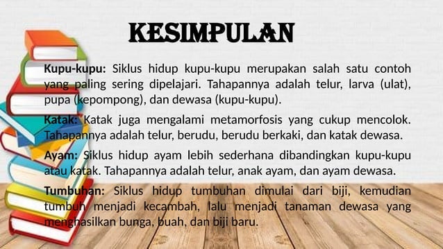 Siklus Pada Makhluk Hidup Untuk Kelas 3 Kurikulum Merdeka.pptx