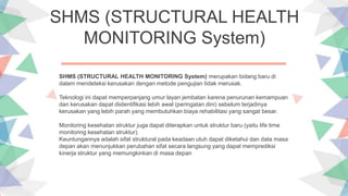 STRUCTURAL HEALTH MONITORING | PPTX