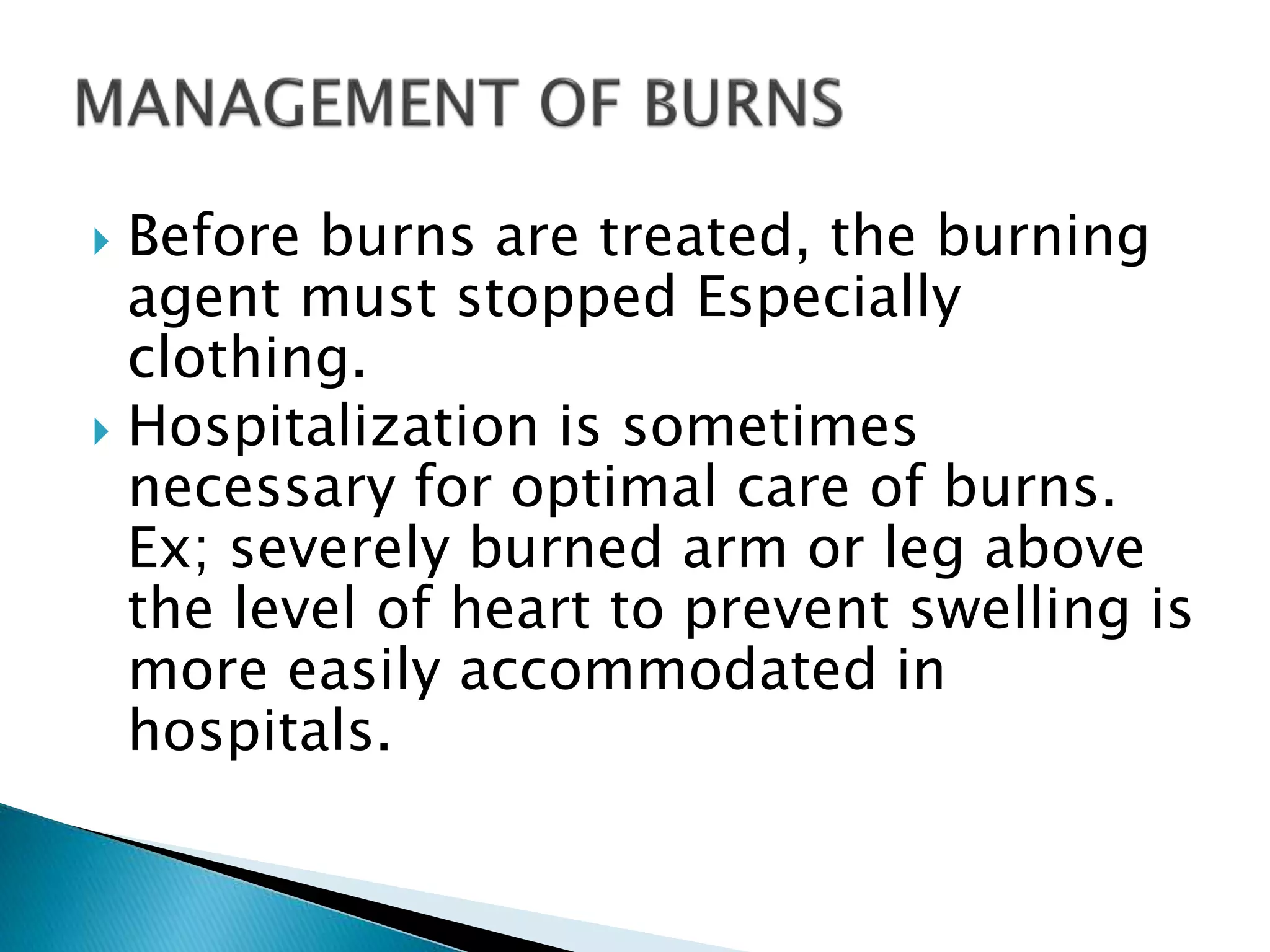 ppt burns.pptx | First Aid | Injuries