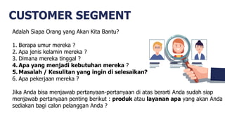 Contoh Bisnis Model Canvas | PDF