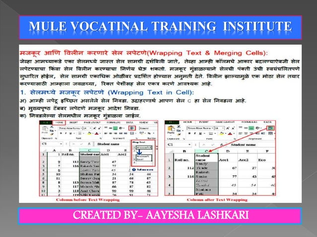 PPT BY AAYESHA LASHKARI | PPT