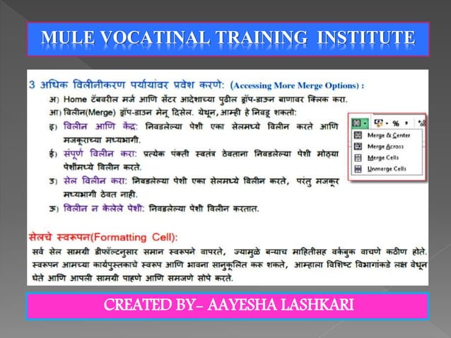 PPT BY AAYESHA LASHKARI | PPT