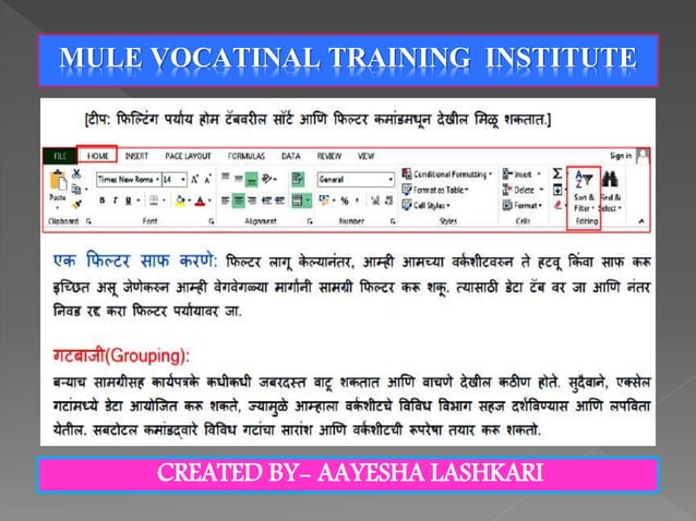 PPT BY AAYESHA LASHKARI | PPT