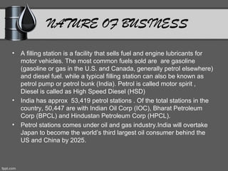 filling stations in india | PPT