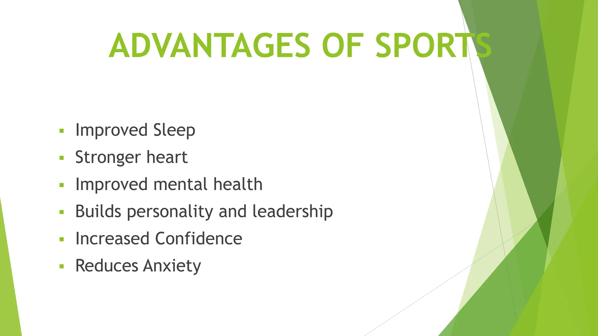 Sports and its types with advantages pptx | PPTX
