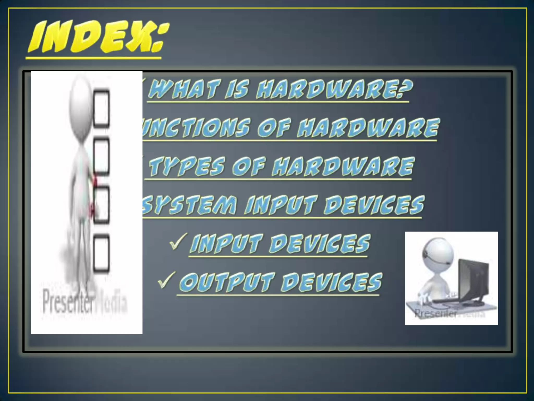 PPT ON HARDWARE AND CONCEPT | PPTX