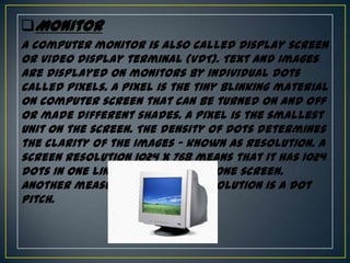 PPT ON HARDWARE AND CONCEPT | PPTX