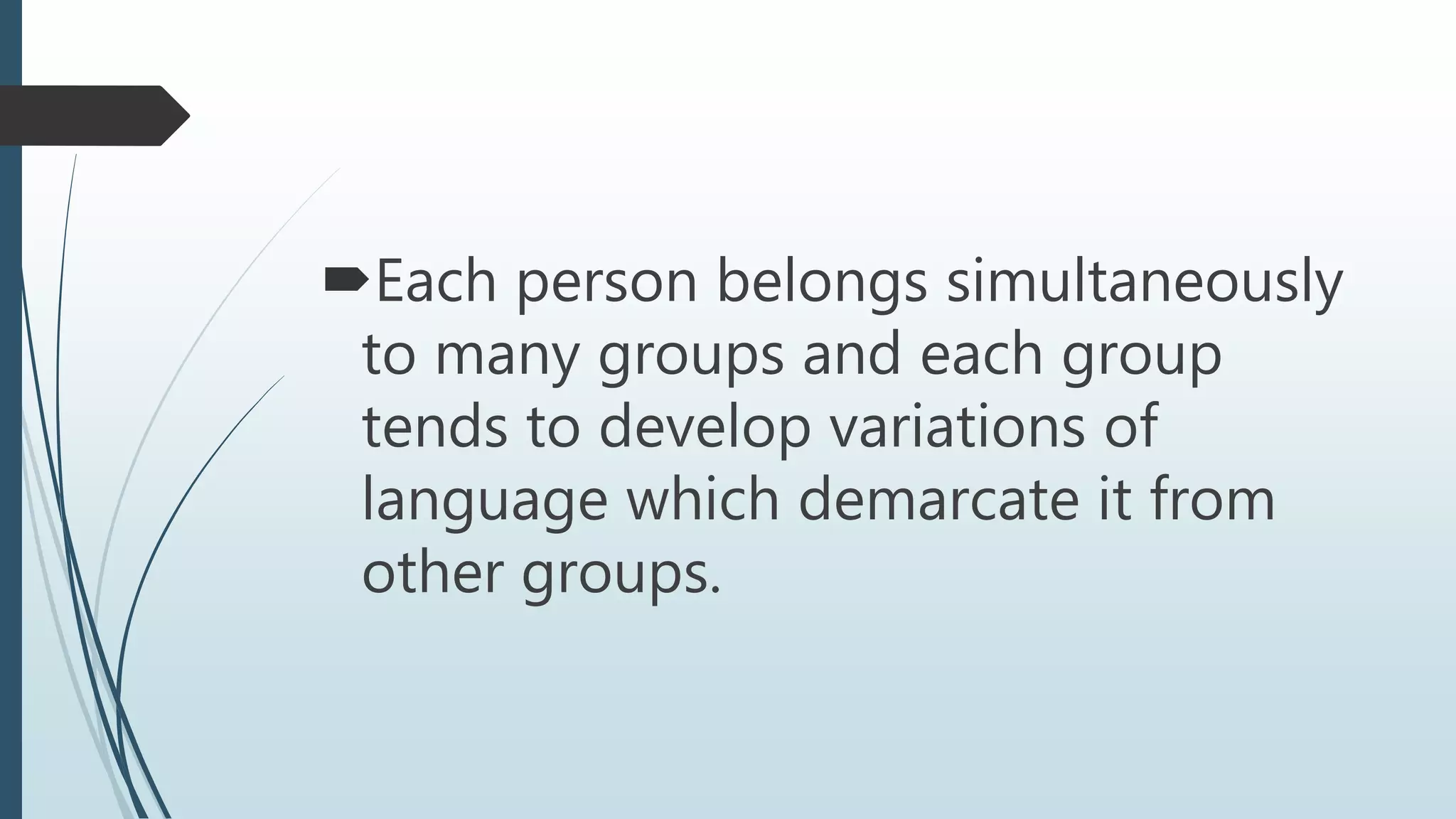 LANGUAGE AND IDENTITY | PPTX