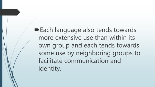 LANGUAGE AND IDENTITY | PPTX